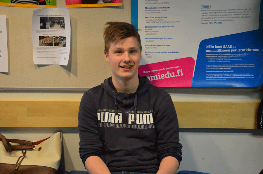 Tuomas tykkää teknisestä työstä - Sulkava-lehti