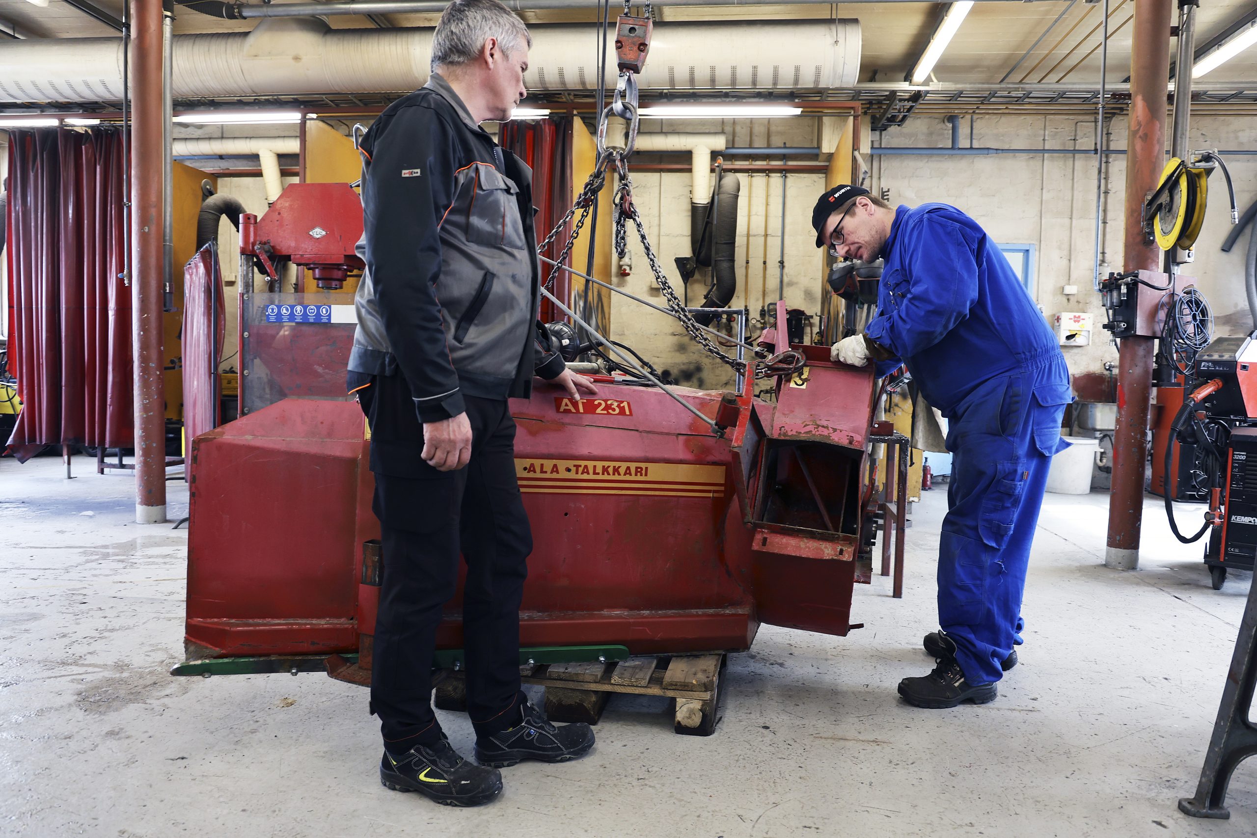 Sulkavan vankilassa monipuolinen metallipaja - Sulkava-lehti