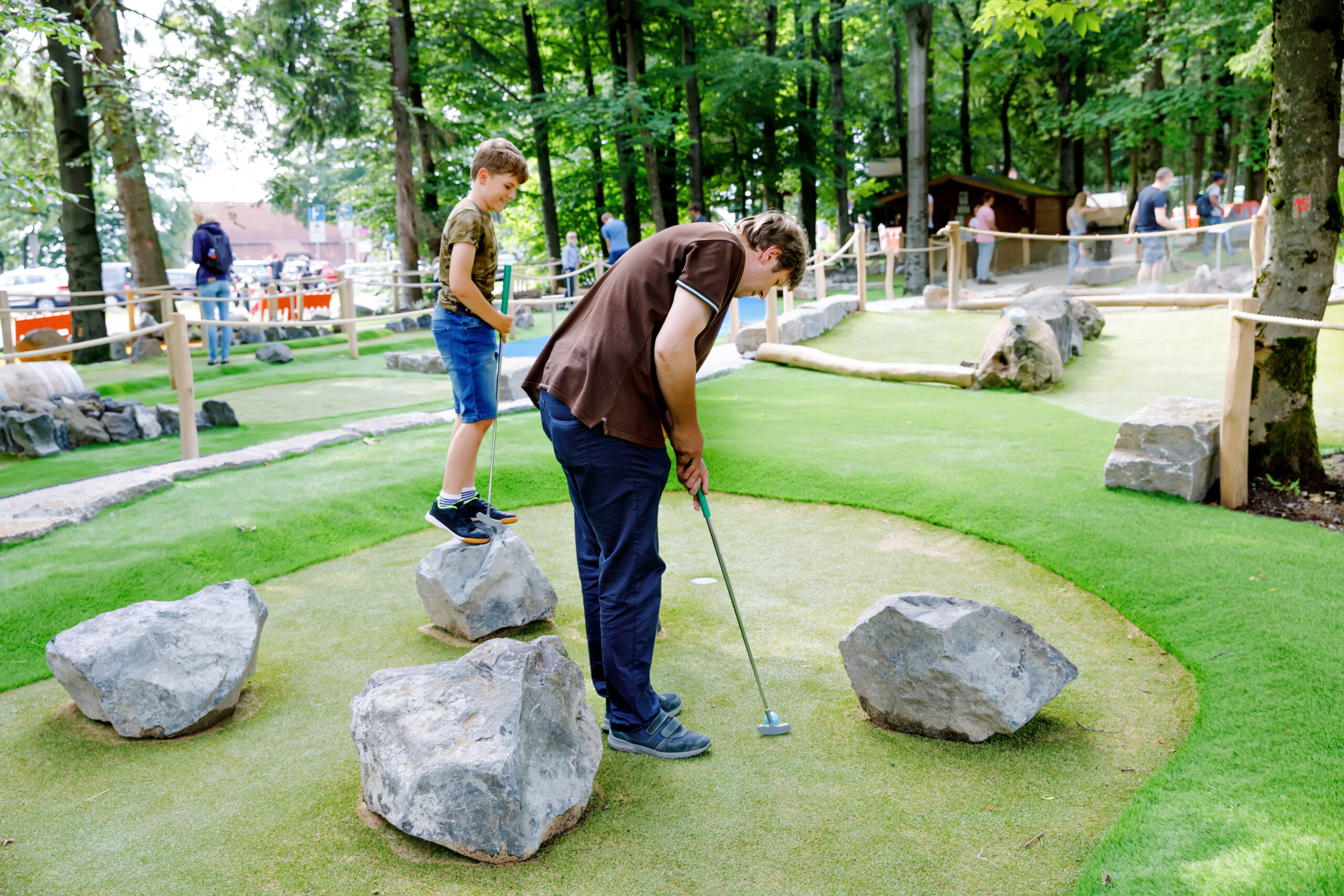Minigolf-rata Alinanniemen läheisyyteen - Sulkava-lehti